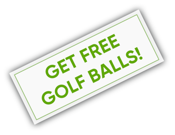 Get free golf balls - BEYOND GREEN